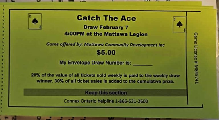 Next Round of Catch-the-Ace is Here! – Mattawa Museum